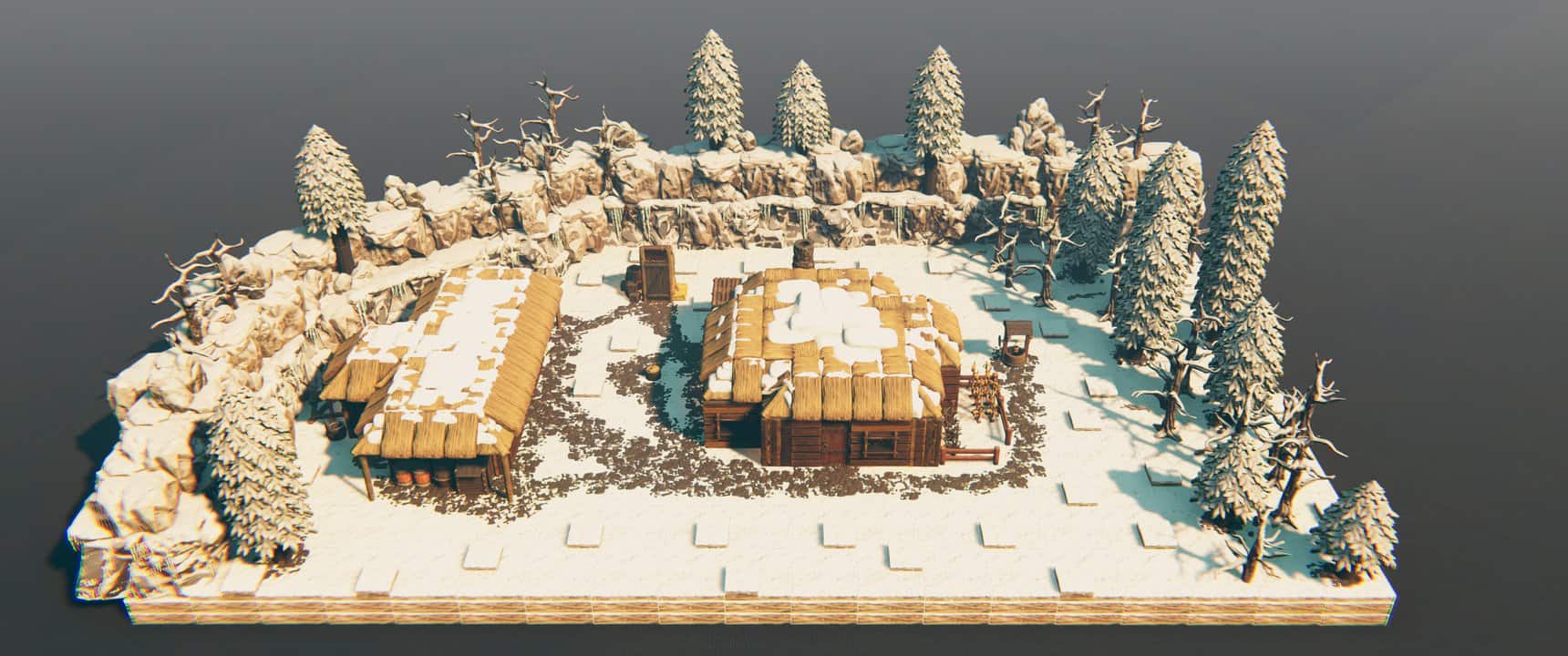 Winter Shack Waiting Room - Tales Tavern