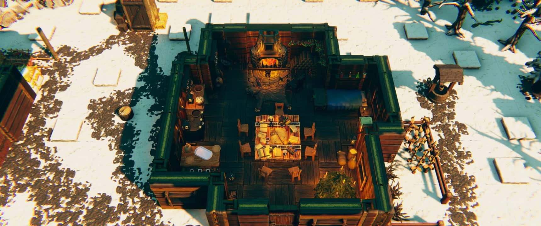 Winter Shack Waiting Room - Tales Tavern