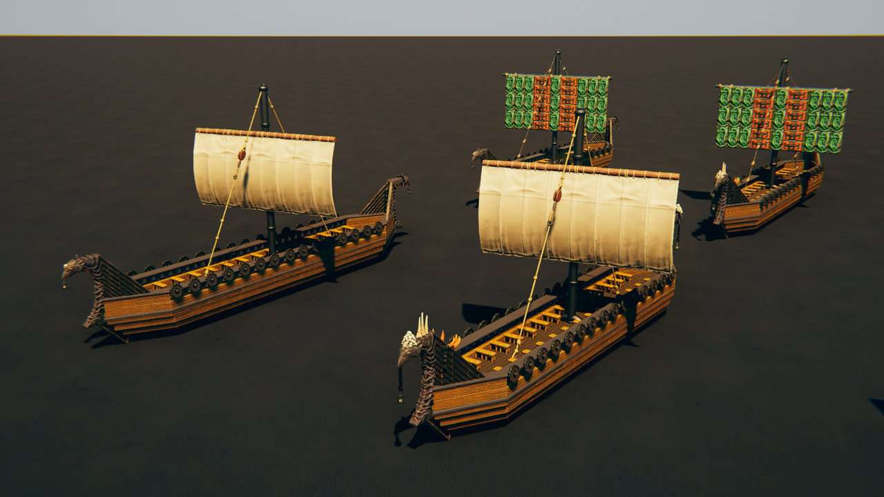 Viking Longships (Updated) - Tales Tavern
