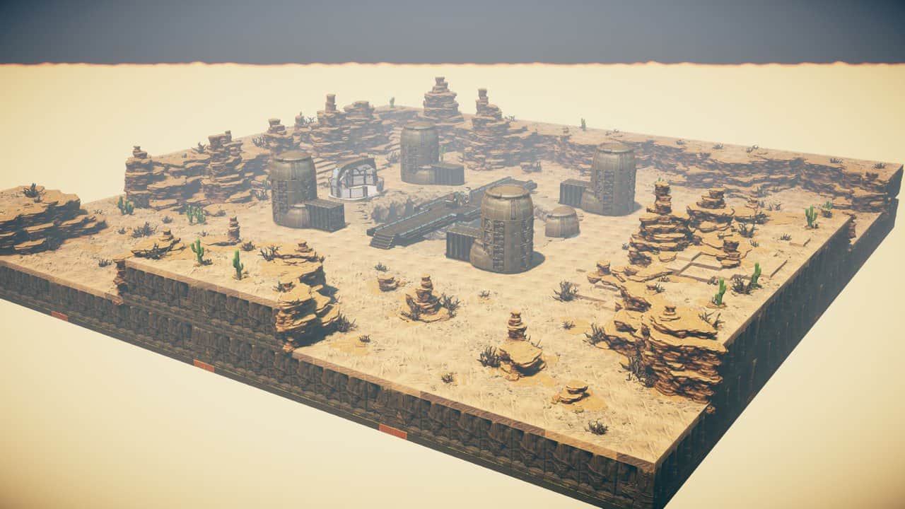 Sci-fi Desert mine - Tales Tavern