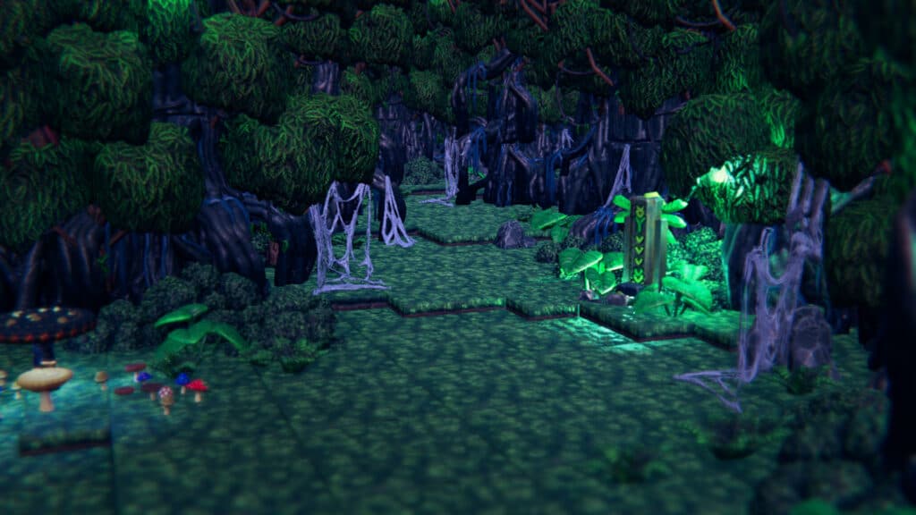 Fae Forest Temple and Town - Tales Tavern