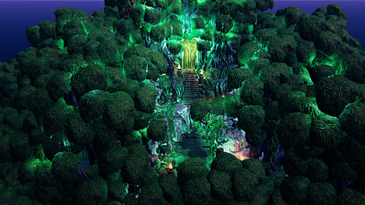 Fae Forest Temple and Town - Tales Tavern