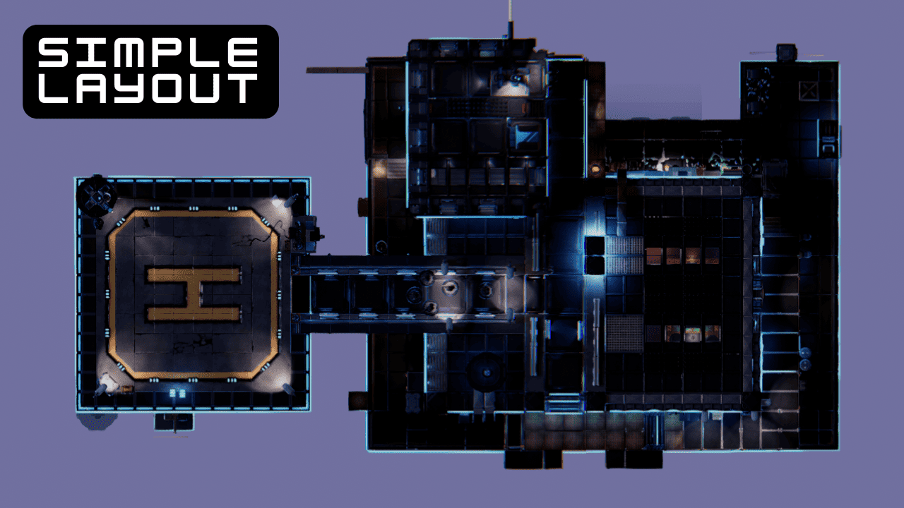 Rooftop Helipad - Cyberpunk Air Taxi - Tales Tavern