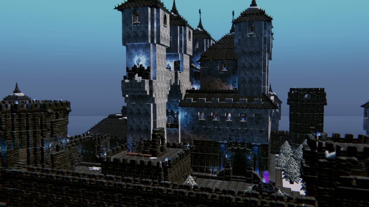Snowy Magecratic Castle - Tales Tavern