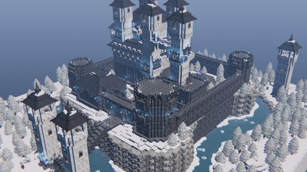 Snowy Magecratic Castle - Tales Tavern