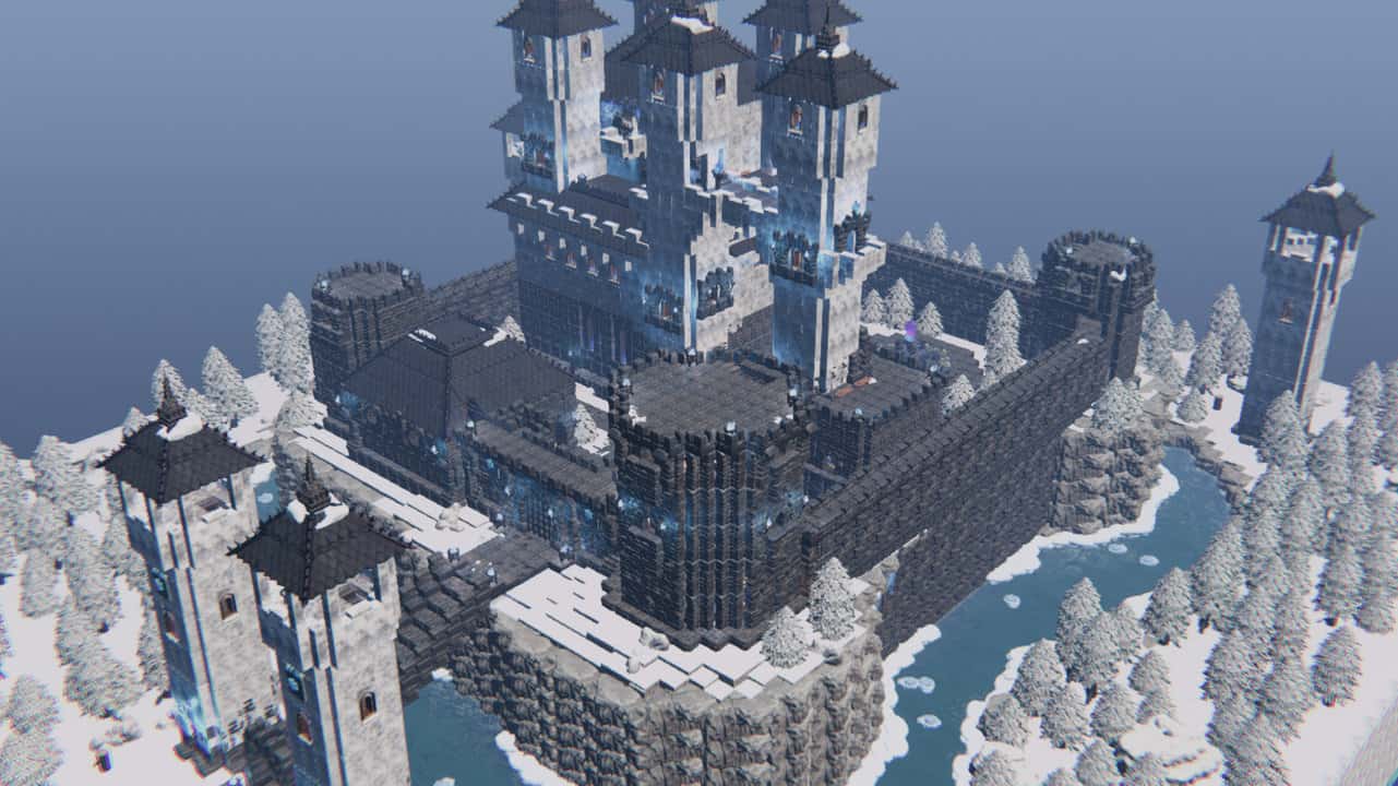Snowy Magecratic Castle - Tales Tavern