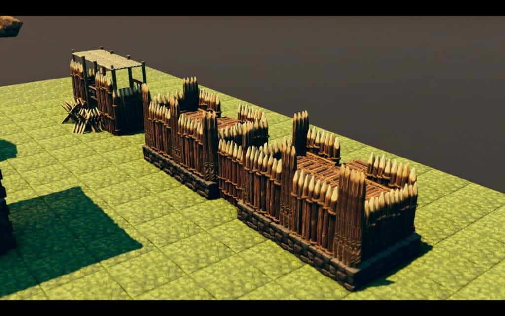 Viking Walls, Towers and defenses - Tales Tavern