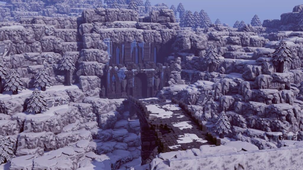 Snowy mountain pass - Tales Tavern