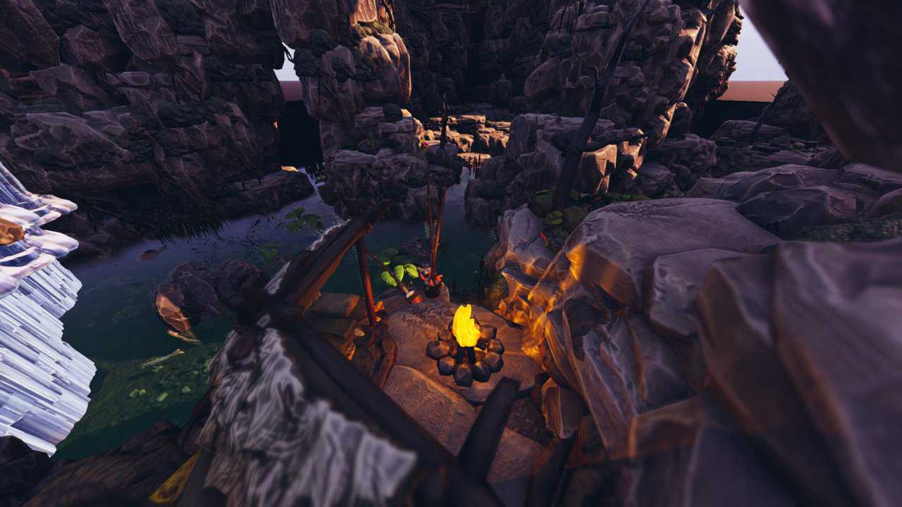 Waterfall Bridge - Mountain Battle Map - 01 - Tales Tavern