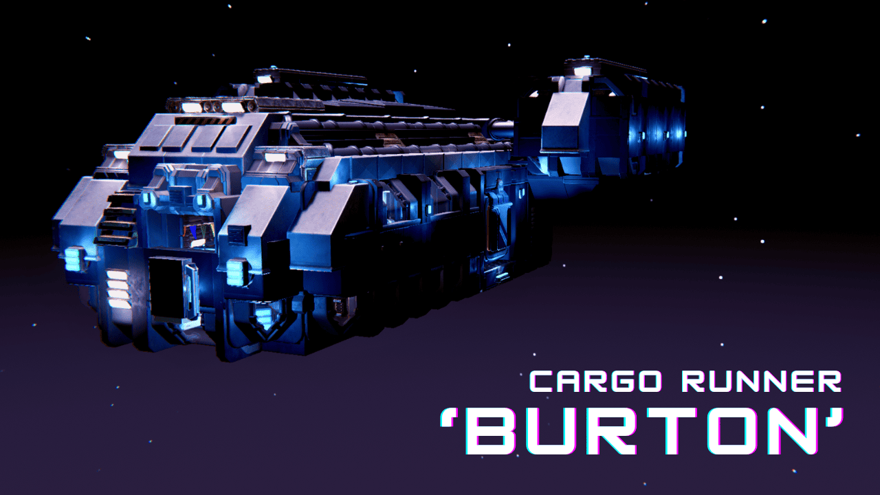 Cargo Runner 'BURTON' - [Small Starship] - Tales Tavern