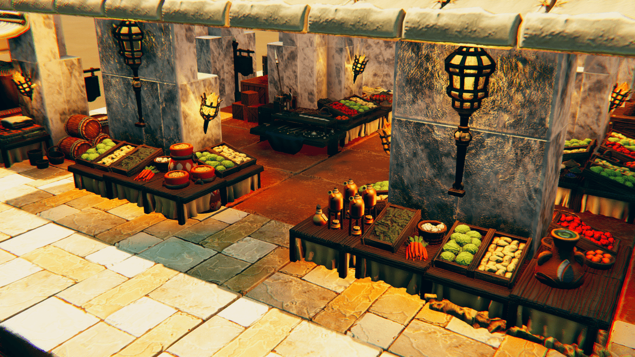 Roman City: Large Market - Tales Tavern