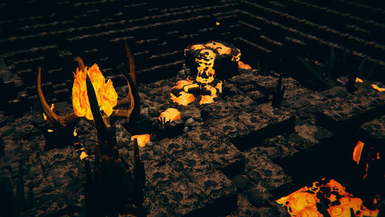 Volcano Cult / Lava Fighting Pit - Tales Tavern