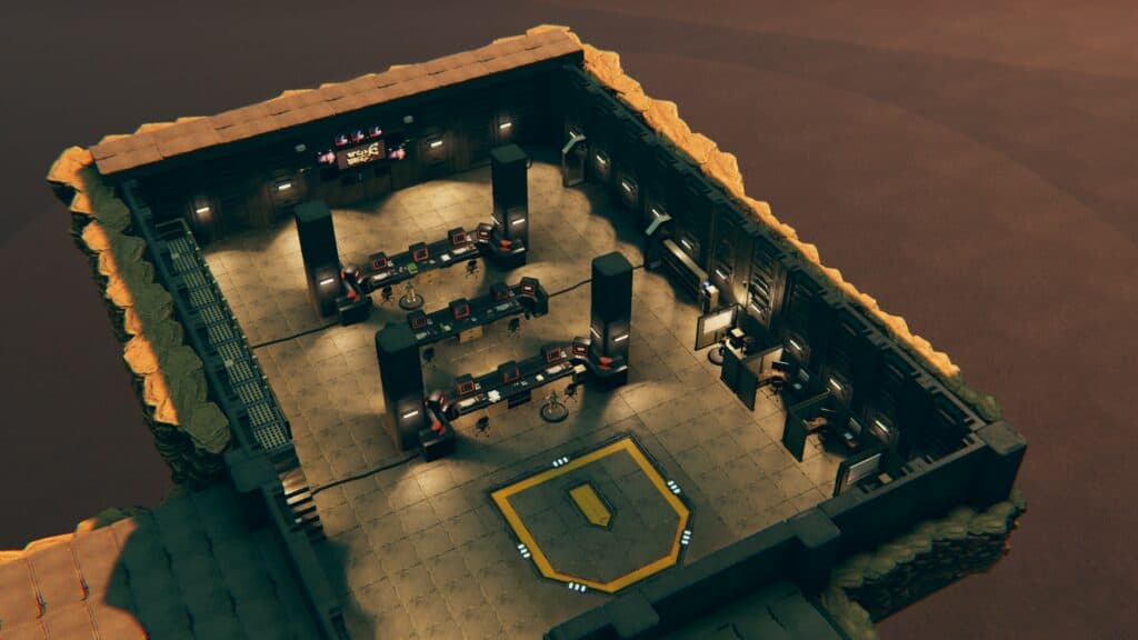 Modern Military Desert Mountain Base - Tales Tavern