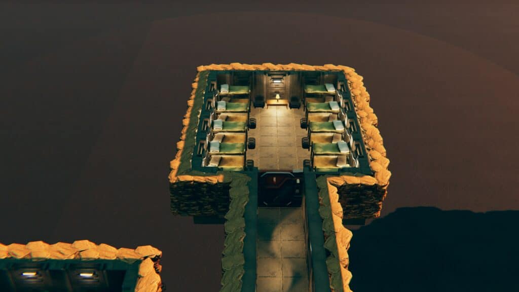 Modern Military Desert Mountain Base - Tales Tavern
