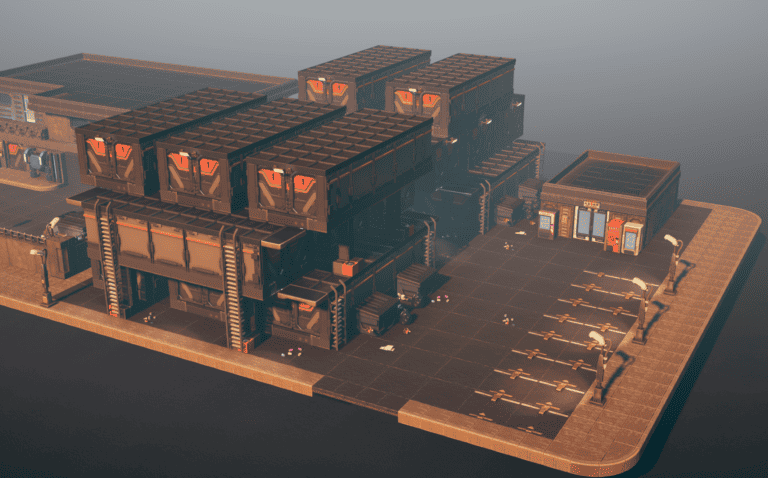 Cyberpunk Home: Cargo Containers - Tales Tavern