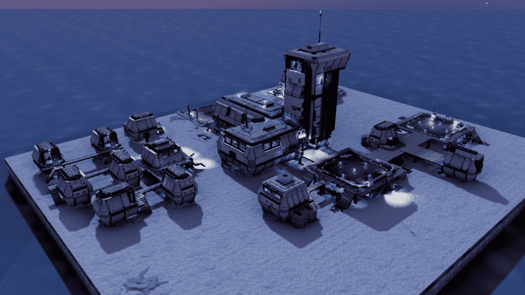 Arctic Outpost - Large Base Camp - Tales Tavern