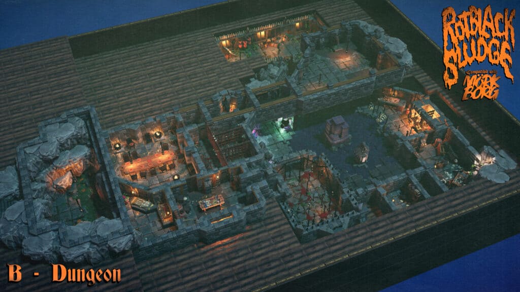 RotBlack Sludge - Mörk Borg [Full Set] - Tales Tavern