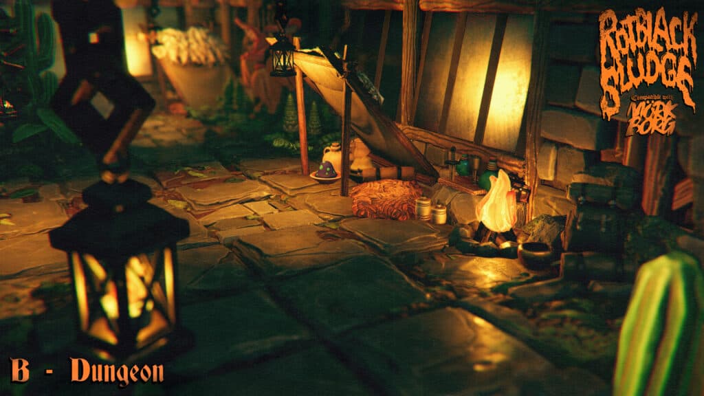 Rotblack Sludge - Mork Borg - [B] Dungeon - Tales Tavern