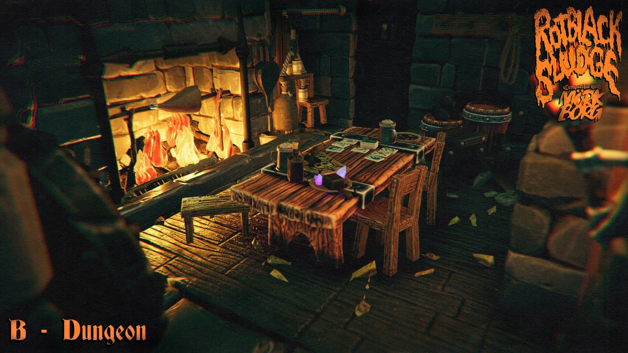 Rotblack Sludge - Mork Borg - [B] Dungeon - Tales Tavern