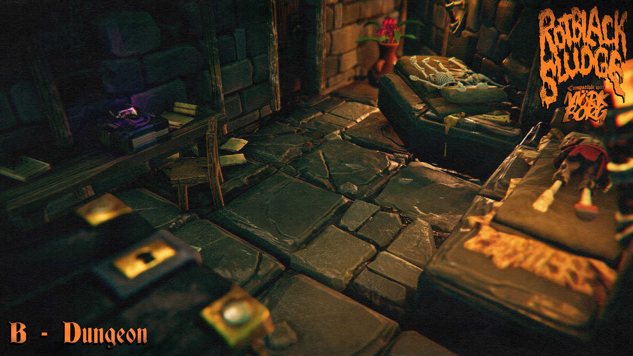 Rotblack Sludge - Mork Borg - [B] Dungeon - Tales Tavern