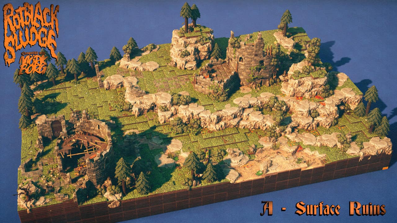 Rotblack Sludge - Mork Borg - [A] Surface Ruins - Tales Tavern