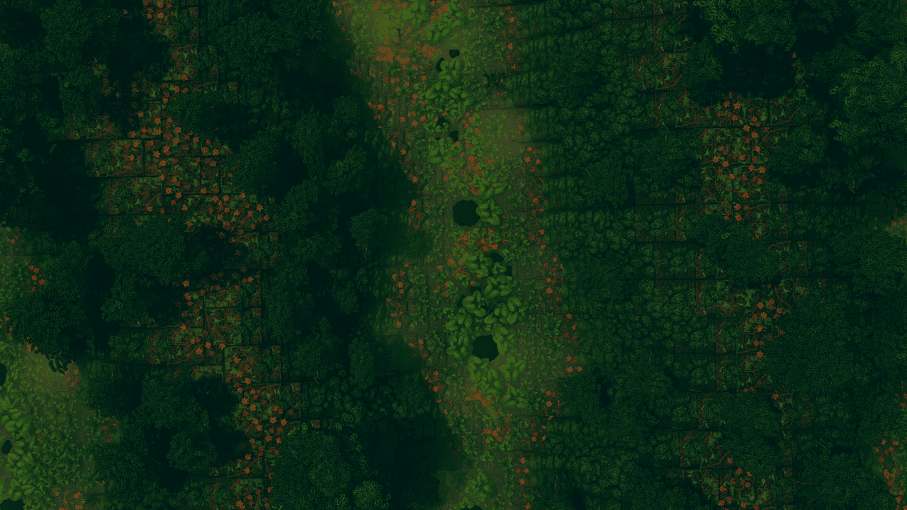 Wooded Ridges Encounter Map - Tales Tavern