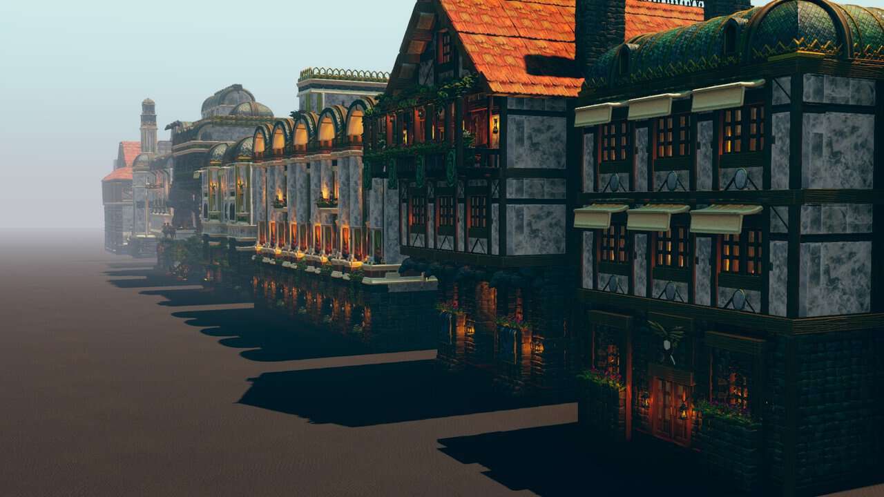 Fantasy City Upperclass Houses - Tales Tavern