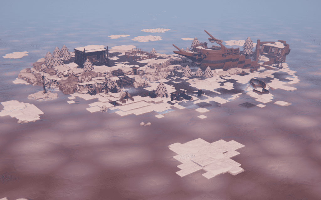 Icy Shipwreck Castaway Island - Tales Tavern