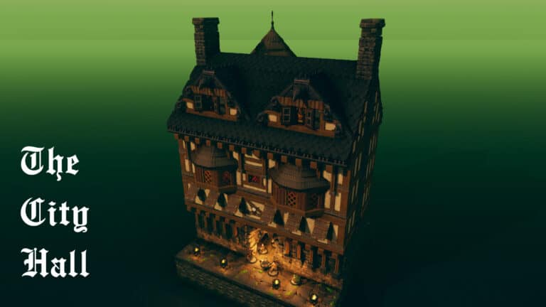 City Hall - Medieval Fantasy City Module - Tales Tavern