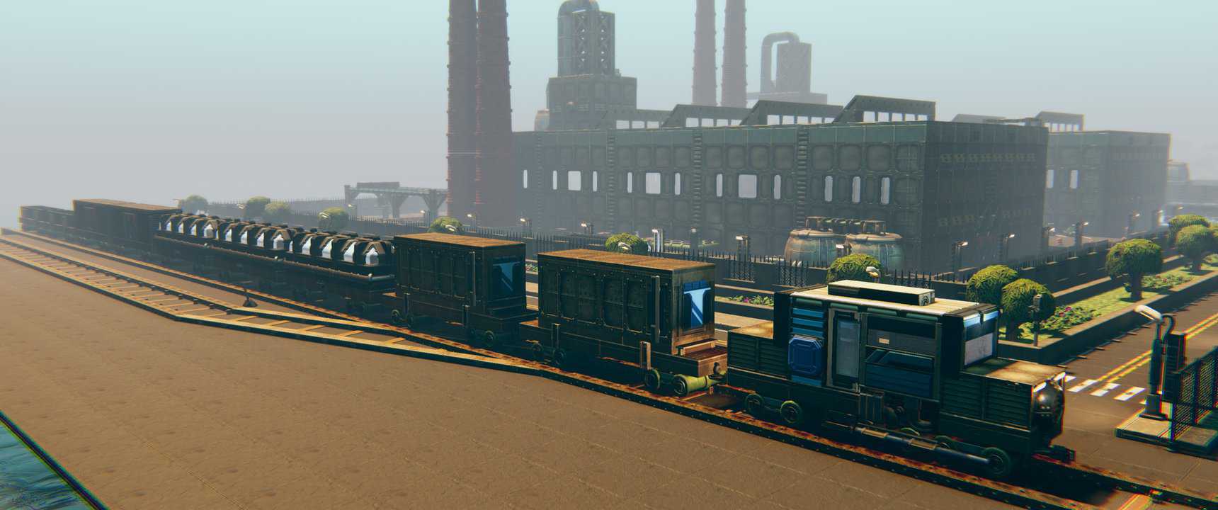 Train, tracks and carts - Tales Tavern