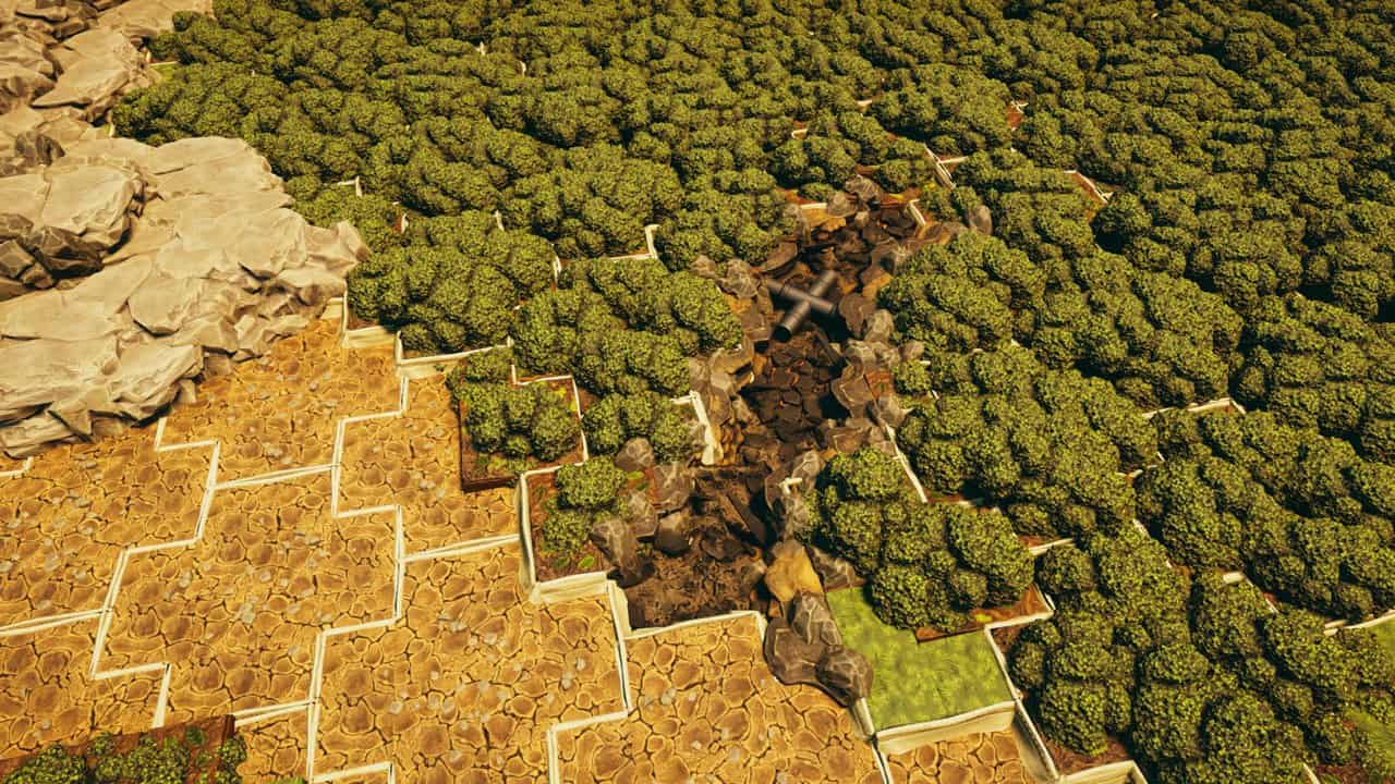 Map of Chult - 1:1 - Hidden Hex Tiles - Tales Tavern