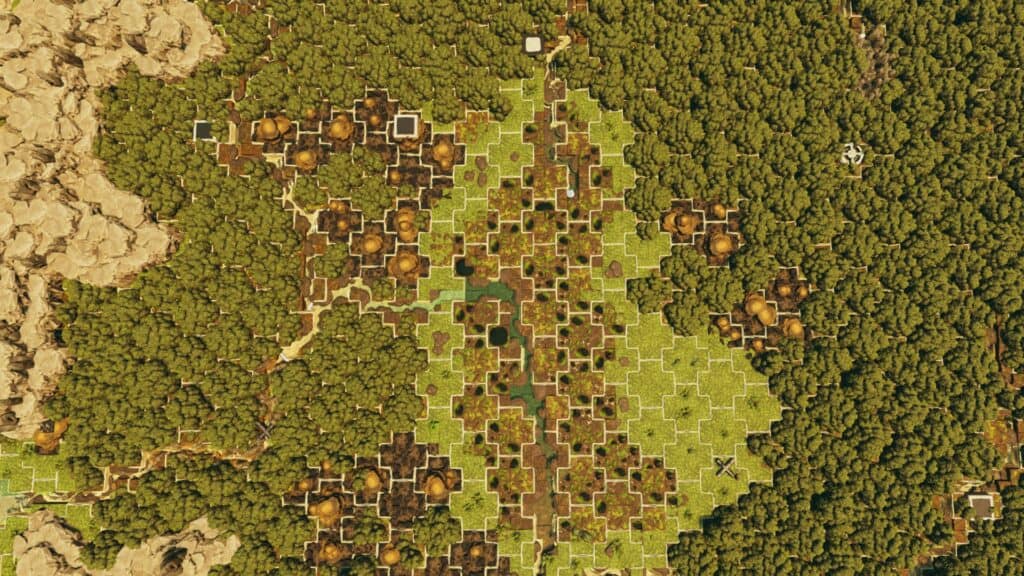 Map of Chult - 1:1 - Hidden Hex Tiles - Tales Tavern