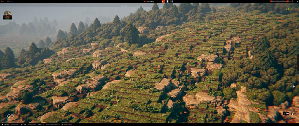 A Very Natural Woodland Domed Hill - Tales Tavern