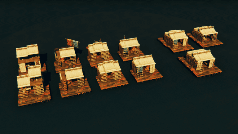 Modular Swamp Huts - Pack 2 - Tales Tavern