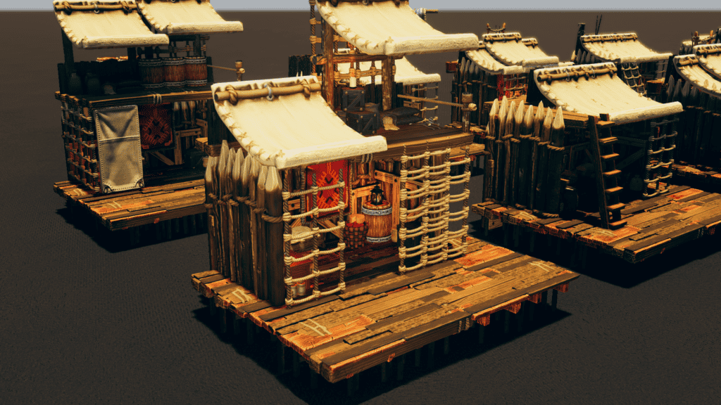 Modular Swamp Huts - Pack 2 - Tales Tavern