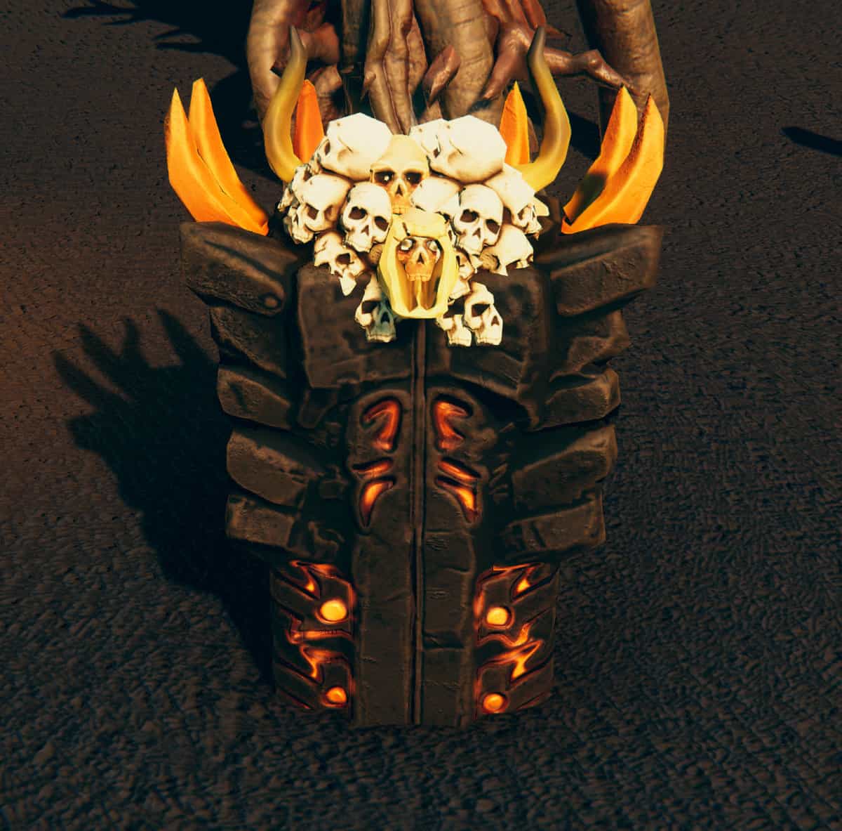 Evil Skull Totems - Tales Tavern