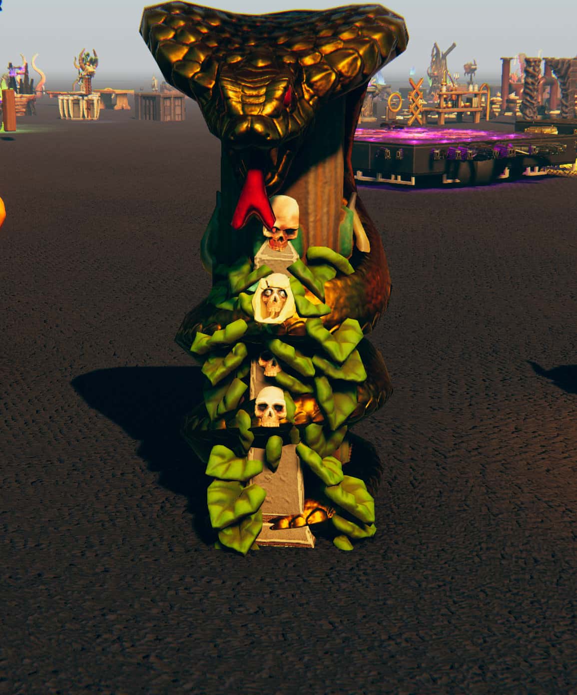 Evil Skull Totems - Tales Tavern