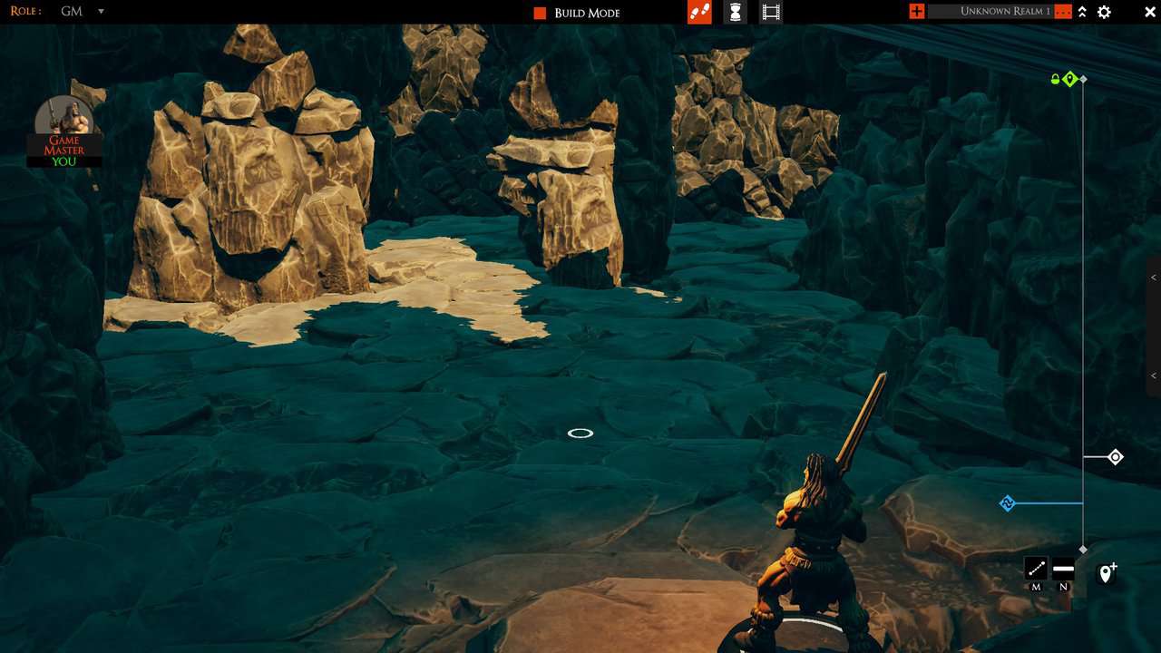 a treacherous cliff path,,,diorama - Tales Tavern