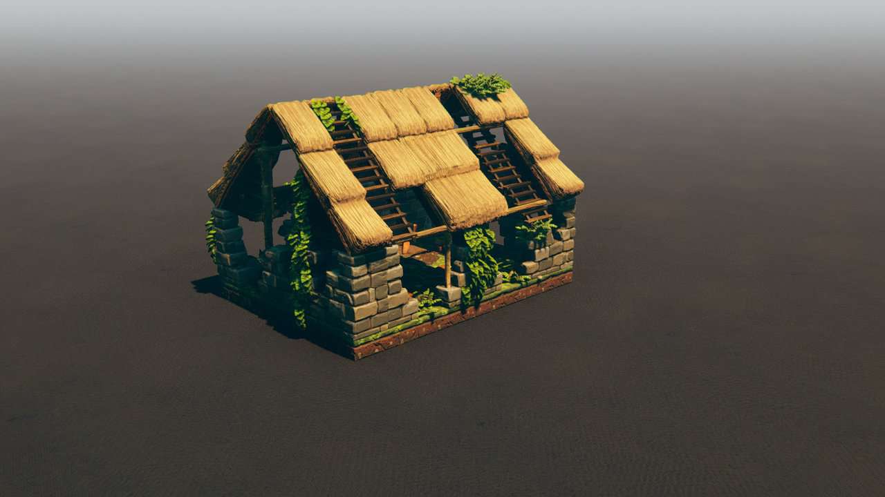 Ruin Overgrown House - Tales Tavern
