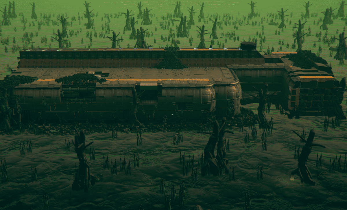 Crashed Starship Salvage Mission (Swamp) - Tales Tavern
