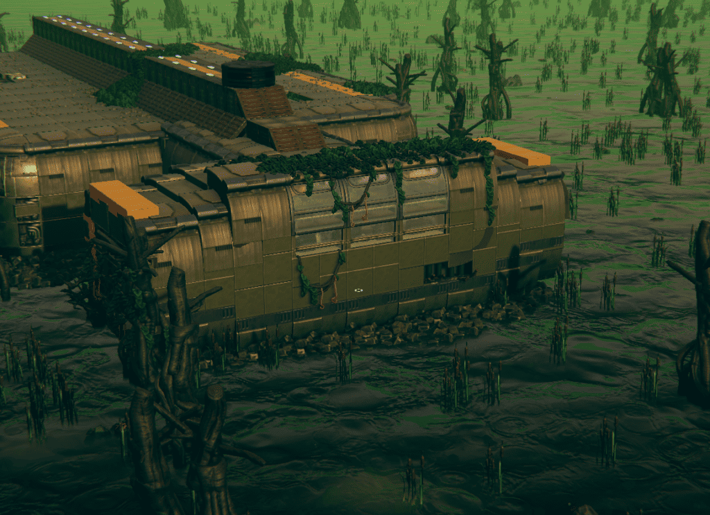 Crashed Starship Salvage Mission (Swamp) - Tales Tavern
