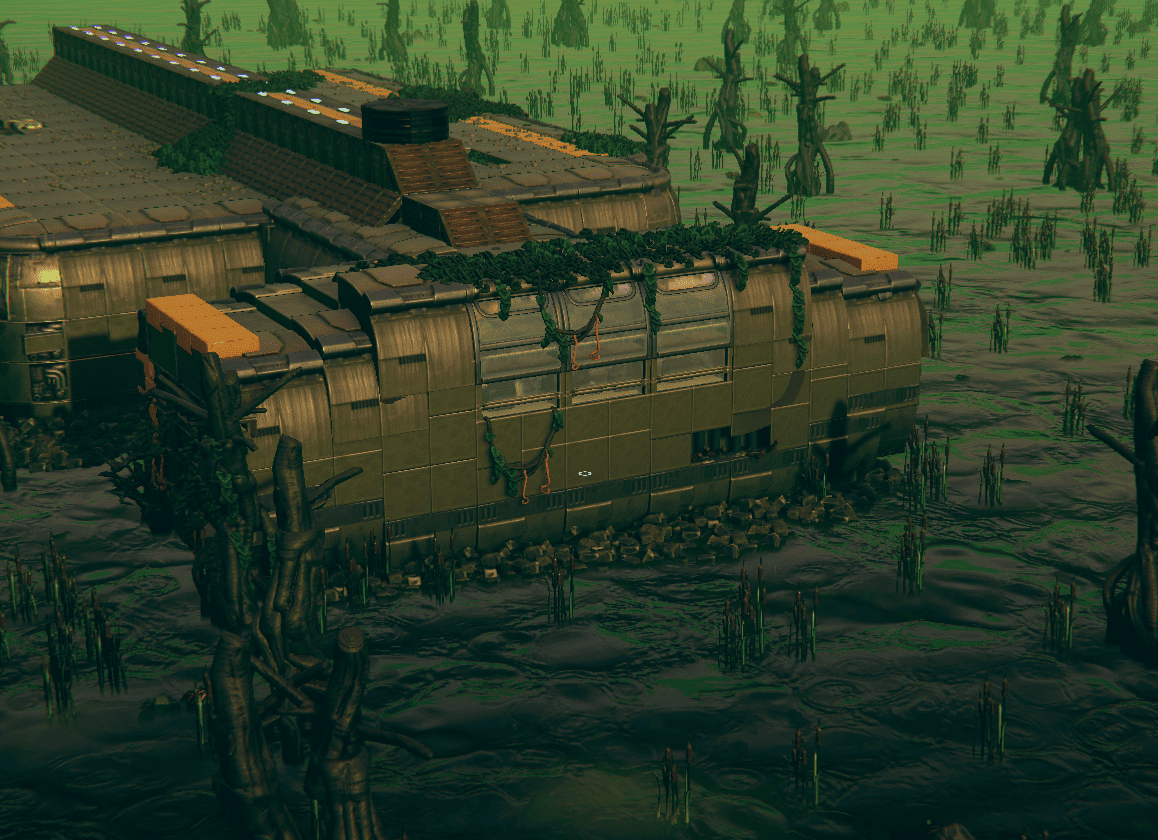 Crashed Starship Salvage Mission (Swamp) - Tales Tavern