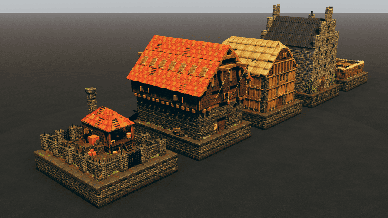 Warehouses and Storage Facilities – Medieval Fantasy City Modules ...