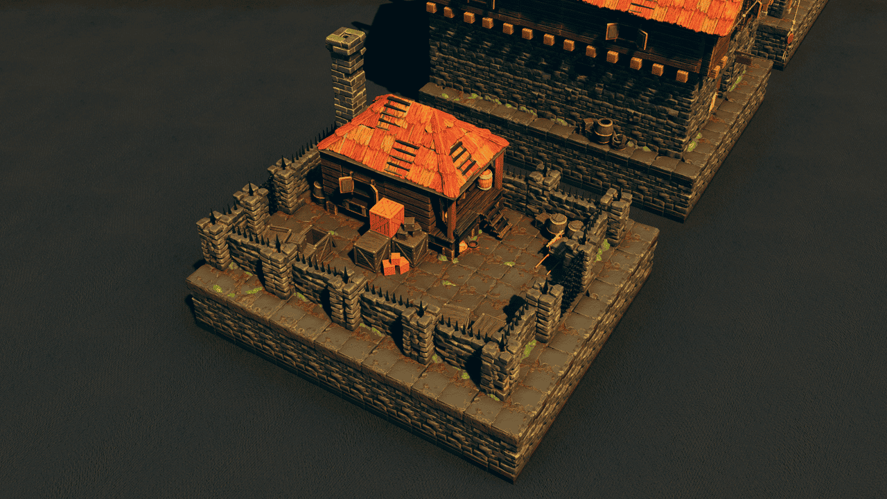 Warehouses and Storage Facilities – Medieval Fantasy City Modules ...