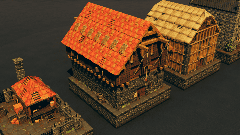 Warehouses and Storage Facilities – Medieval Fantasy City Modules ...