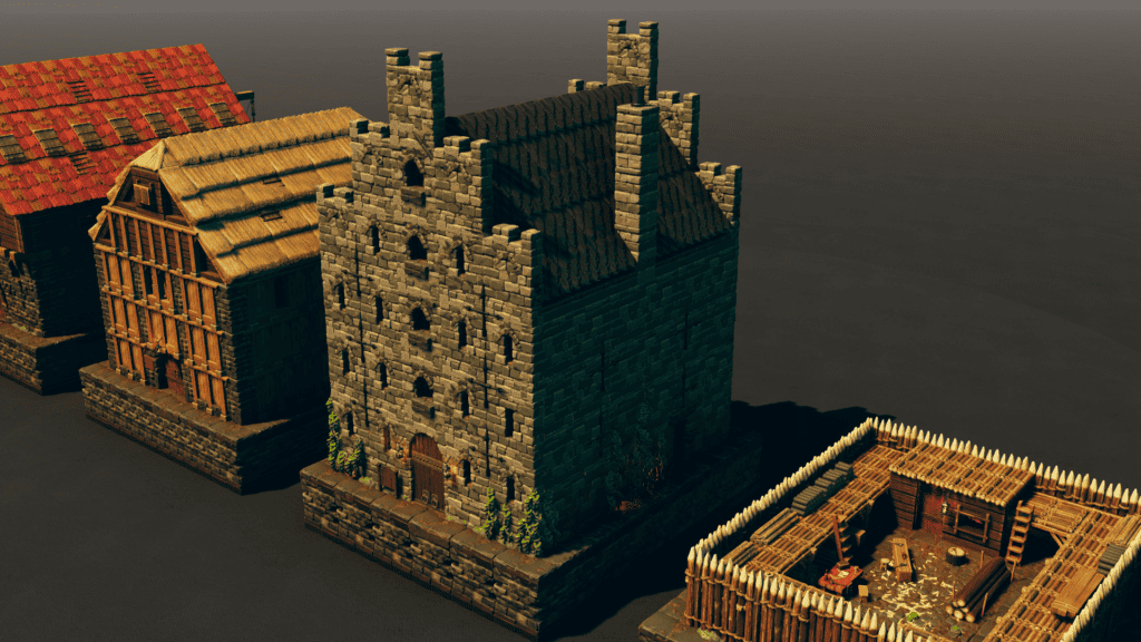 Warehouses and Storage Facilities – Medieval Fantasy City Modules ...