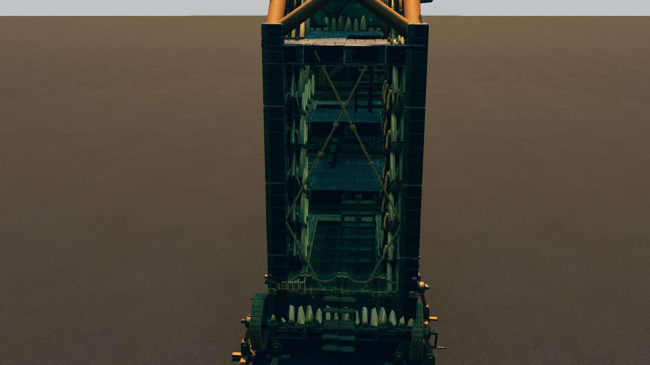 Orc Siege Tower (Under Construction Model) - Tales Tavern