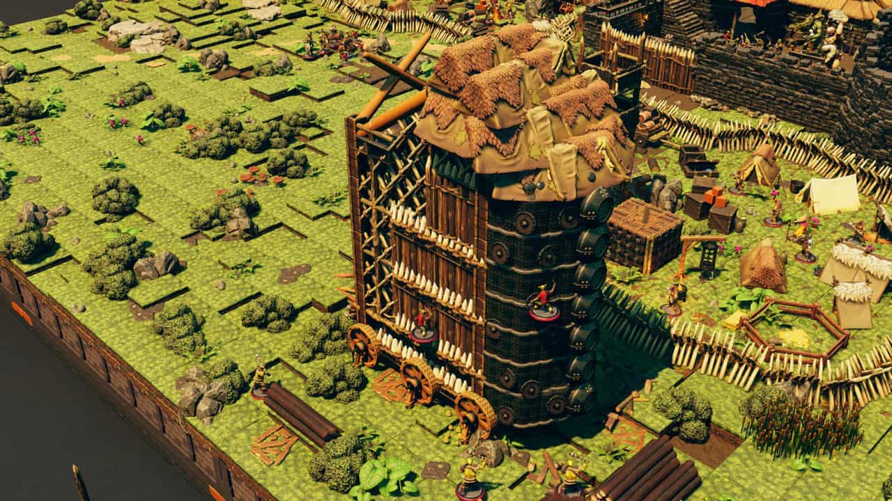Orc Siege Tower (Under Construction Model) - Tales Tavern