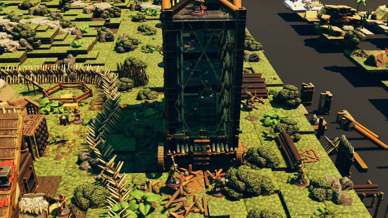 Orc Siege Tower (Under Construction Model) - Tales Tavern