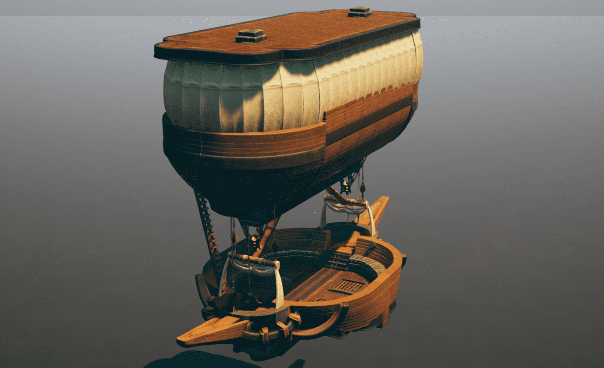 Hot Air Balloon - Cargo/Passenger Balloon - Tales Tavern
